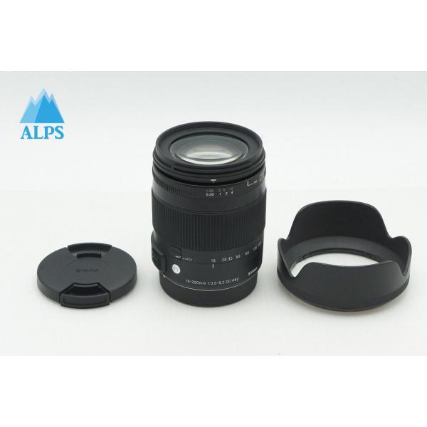 【商品名】SIGMA 18-200mm F3.5-6.3 DC MACRO OS HSM ContemporaryCanon EFマウント用【外観ランク】 良品【備考】・小クモリ【付属品】付属品は写真に写っているものが全てとなります。 全て...