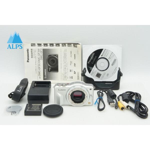 【商品名】Panasonic LUMIX DMC-GF3【外観ランク】 良品【備考】【付属品】付属品は写真に写っているものが全てとなります。 全ての商品は自店の専門スタッフがコンディションチェックを済ませておりますのでご安心ください。