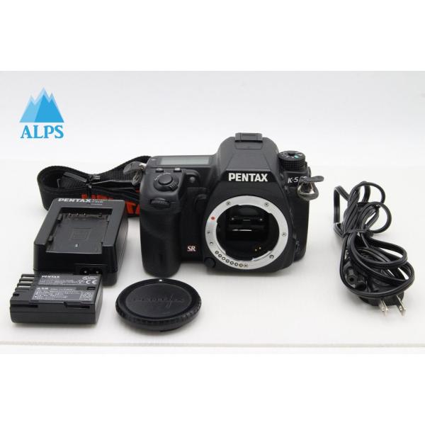 【商品名】PENTAX K-5 【外観ランク】良品【備考】現状渡し・フラッシュ故障・シャッター回数僅か約3,750回※ショット数.com調べ※返品不可の現状渡しとなります。【付属品】付属品は写真に写っているものが全てとなります。