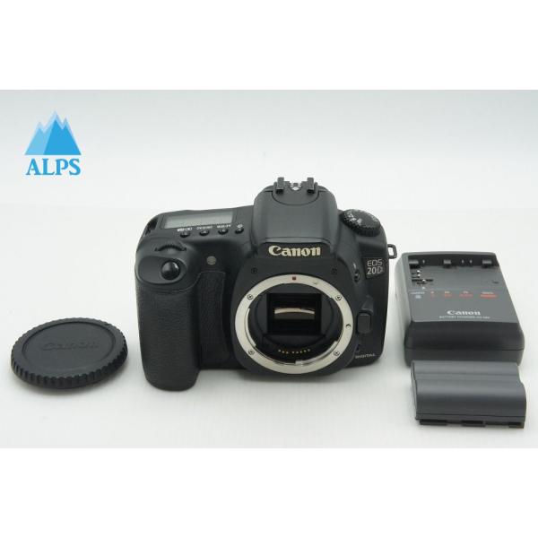 【商品名】Canon EOS 20D 【外観ランク】 並品【備考】・端子カバー破損【付属品】付属品は写真に写っているものが全てとなります。 全ての商品は自店の専門スタッフがコンディションチェックを済ませておりますのでご安心ください。