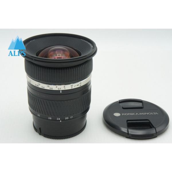 【商品名】MINOLTA AF 17-35mm F2.8-4 DSONY αマウント【外観ランク】 並品【備考】・小クモリ【付属品】付属品は写真に写っているものが全てとなります。 全ての商品は自店の専門スタッフがコンディションチェックを済ま...