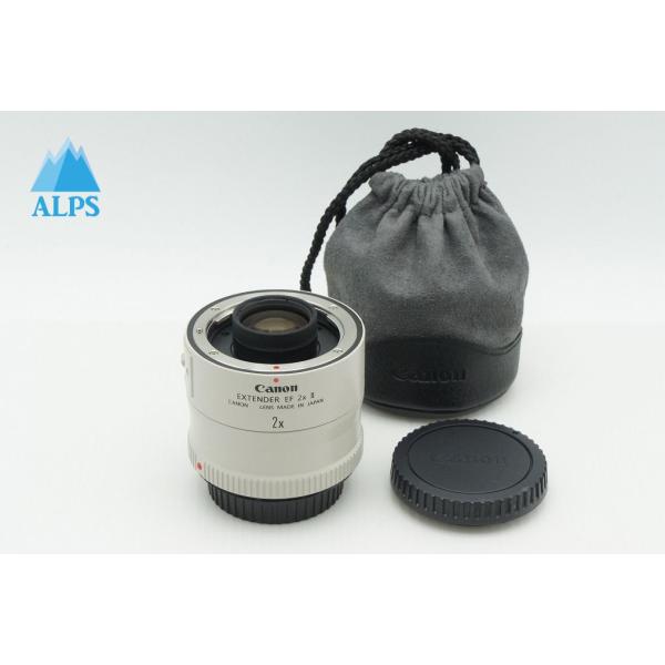 【商品名】Canon EXTENDER EF 2X II （2型）【外観ランク】 美品【備考】こちらは一部のレンズにのみ対応しております。お持ちのレンズが対応しているかご確認ください。【付属品】付属品は写真に写っているものが全てとなります。...