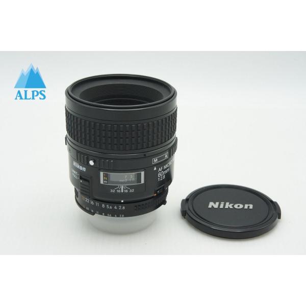 【商品名】Nikon AF MICRO NIKKOR 60mm F2.8【外観ランク】 並品【備考】・周辺小クモリ（影響なし）【付属品】※リアキャップは汎用品です。付属品は写真に写っているものが全てとなります。 全ての商品は自店の専門スタッ...