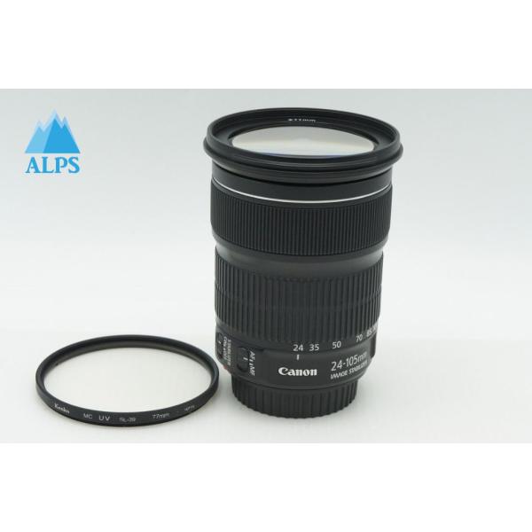 【商品名】Canon EF 24-105mm F3.5-5.6 IS STM【外観ランク】 良品【備考】・先端部ガタつきあり【付属品】※フロントキャップは付属しておりません。付属品は写真に写っているものが全てとなります。 全ての商品は自店の...