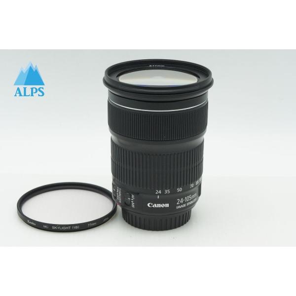 【商品名】Canon EF 24-105mm F3.5-5.6 IS STM【外観ランク】 並品【備考】・鏡胴若干ガタツキ（使用に問題なし）【付属品】※フロントキャップは付属しておりません。付属品は写真に写っているものが全てとなります。 全...