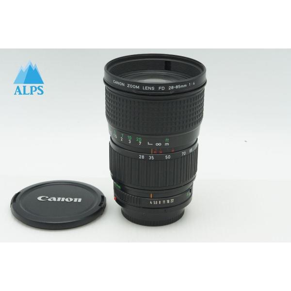 【商品名】Canon New FD 28-85mm F4 MACRO【外観ランク】 並品【備考】・小クモリ【付属品】付属品は写真に写っているものが全てとなります。 全ての商品は自店の専門スタッフがコンディションチェックを済ませておりますので...