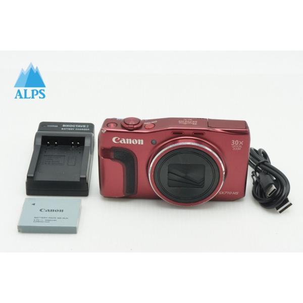 【商品名】Canon PowerShot SX710 HS【外観ランク】並品【備考】・レンズキズ・センサーダスト写り込み※返品不可の現状渡しとなります。【付属品】※チャージャーは社外品です。付属品は写真に写っているものが全てとなります。 全...