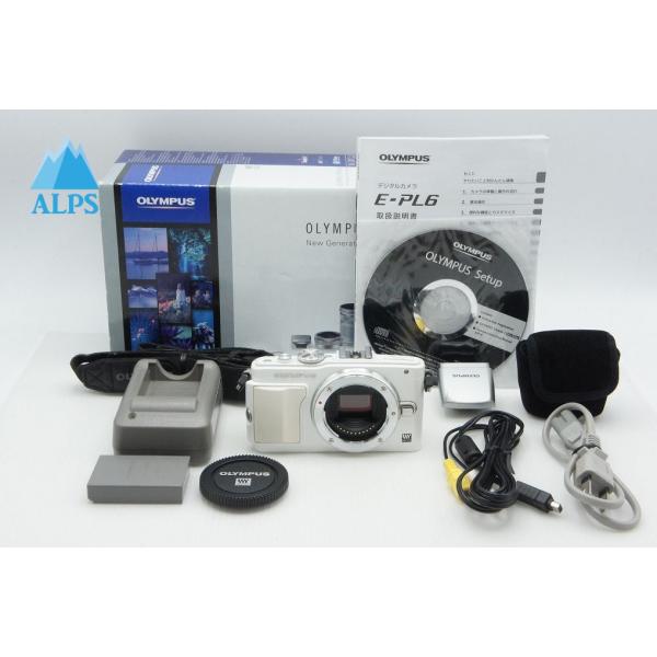 【商品名】OLYMPUS PEN Lite E-PL6 【外観ランク】並品【備考】現状渡し・マウント部キズ・センサーカバーガラスにカビ・シャッター回数約10,700回※画像参照※返品不可の現状渡しとなります。【付属品】※元箱はダブルレンズキ...