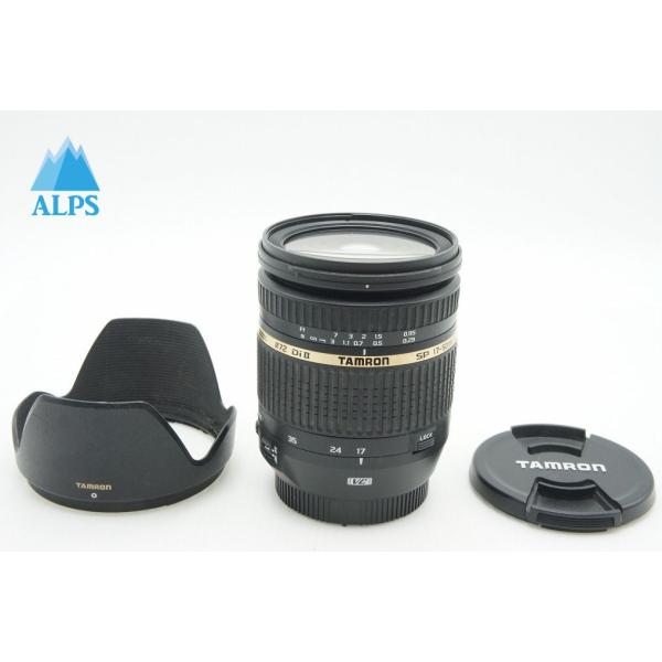 【商品名】TAMRON SP AF 17-50mm F2.8 XR Di II VC LD Aspherical IF B005Canon EFマウント用【外観ランク】美品【備考】・カビ1点・小クモリ（影響なし）【付属品】付属品は写真に写っ...