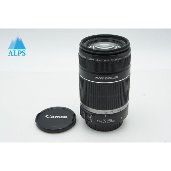 【商品名】Canon EF-S 55-250mm F4-5.6 IS【外観ランク】 良品【備考】現状渡し・ぶつぶ状のクモリ※返品不可の現状渡しとなります。【付属品】付属品は写真に写っているものが全てとなります。