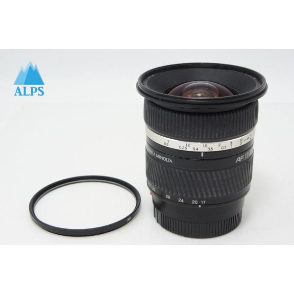 【商品名】Konica Minolta AF 17-35mm F2.8-4DSONY αマウント【外観ランク】 並品【備考】・端に小カビ（影響なし）【付属品】※フロントキャップは付属しておりません。付属品は写真に写っているものが全てとなりま...