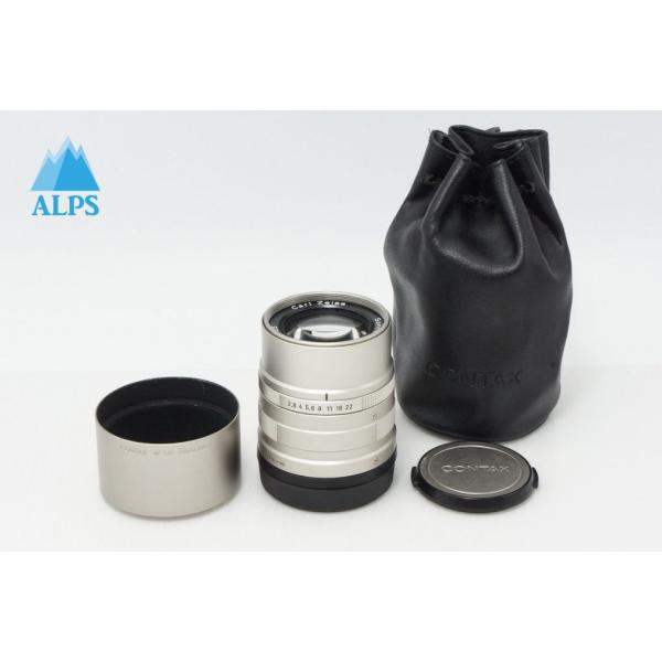 【商品名】CONTAX Carl Zeiss Sonnar T* 90mm F2.8 G用【外観ランク】 美品【備考】【付属品】付属品は写真に写っているものが全てとなります。 全ての商品は自店の専門スタッフがコンディションチェックを済ませて...