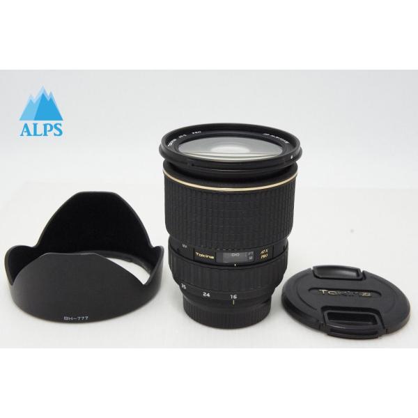 【商品名】Tokina AT-X PRO DX 16-50mm F2.8 IF ASPHERICALNikon Fマウント用【外観ランク】 良品【備考】・小クモリ（影響なし）【付属品】付属品は写真に写っているものが全てとなります。 全ての商...