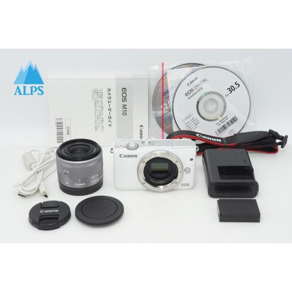 【商品名】・Canon EOS M10・EF-M 15-45mm F3.5-6.3 IS STM【外観ランク】 美品【備考】【付属品】付属品は写真に写っているものが全てとなります。 全ての商品は自店の専門スタッフがコンディションチェックを済...
