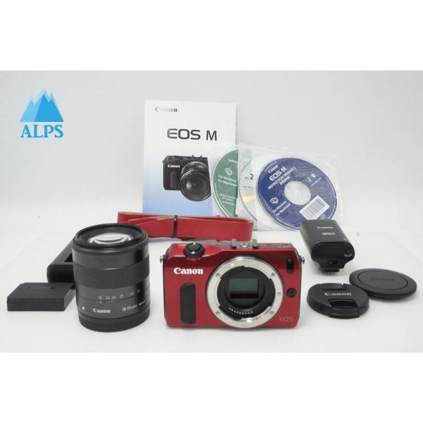 【商品名】・Canon EOS M ・EF-M 18-55mm F3.5-5.6 IS STM【外観ランク】 美品【備考】【付属品】付属品は写真に写っているものが全てとなります。 全ての商品は自店の専門スタッフがコンディションチェックを済ま...