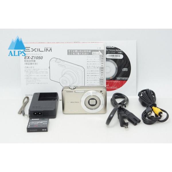【商品名】CASIO EXILIM ZOOM EX-Z1050【外観ランク】 並品【備考】・上部角に凹みキズ大【付属品】付属品は写真に写っているものが全てとなります。 全ての商品は自店の専門スタッフがコンディションチェックを済ませております...