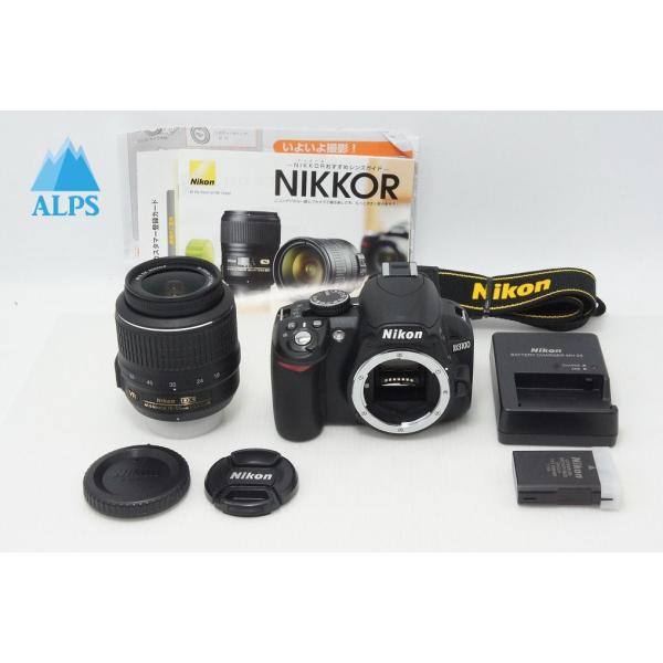 【商品名】・Nikon D3100・AF-S DX NIKKOR 18-55mm F3.5-5.6G VR【外観ランク】 新品級【備考】・シャッター回数僅か約300回※ショット数.com調べ【付属品】付属品は写真に写っているものが全てとなり...