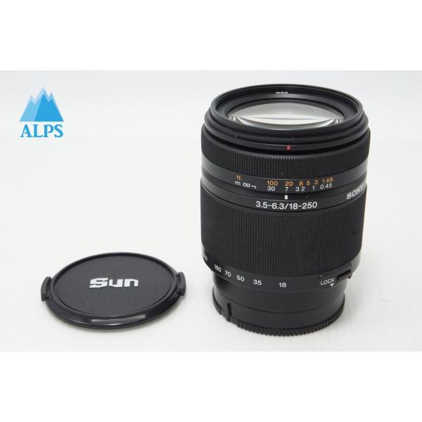 【商品名】SONY DT 18-250mm F3.5-6.3 SAL18250MINOLTA αマウント【外観ランク】 良品【備考】現状渡し・複数カビ※返品不可の現状渡しとなります。【付属品】※キャップは汎用品です。付属品は写真に写っている...