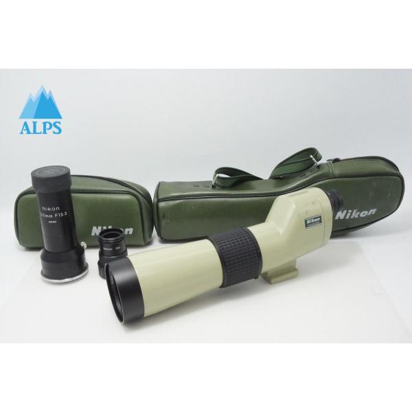 【商品名】Nikon FIELDSCOPE (フィールドスコープ) D=60 P【外観ランク】並品【備考】現状渡し・バルサム切れ※返品不可の現状渡しとなります。【付属品】付属品は写真に写っているものが全てとなります。
