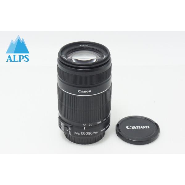 【商品名】Canon EF-S 55-250mm F4-5.6 IS II【外観ランク】良品【備考】【付属品】付属品は写真に写っているものが全てとなります。全ての商品は自店の専門スタッフがコンディションチェックを済ませておりますのでご安心く...