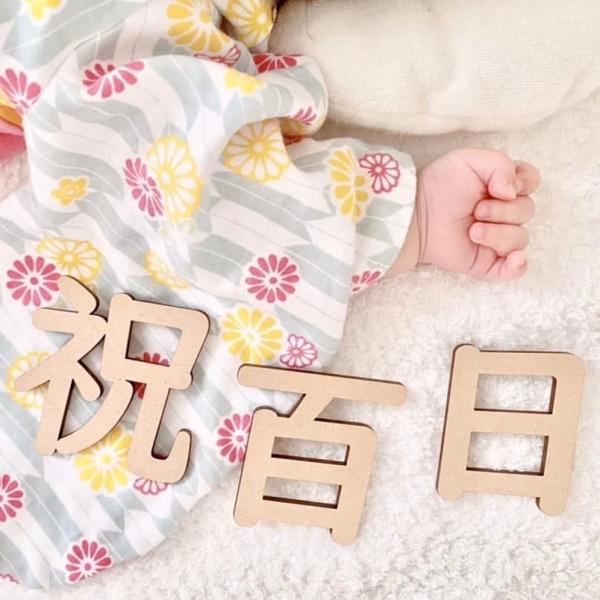 セット内容 ─────レターバナー3点・祝・百・日※お花セット、百日イラスト、赤い紐はオプションでご選択ください※お花セット内容のご指示が無い場合はAセットでご用意させていただきます。素材 ──MDF 4mm (木材)強度が充分にあるので、...