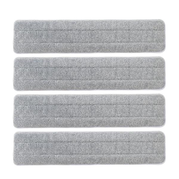 ●【素材】：マイクロファイバー　●【重量】：255g（4セット）●【1個サイズ】：52cm x 11cm●【クロス特性】：クロスにはマイクロファイバーの極細繊維を採用され、吸水性や耐摩耗性等にも優れていて床や壁に優しいし、特に木製の床面を傷...