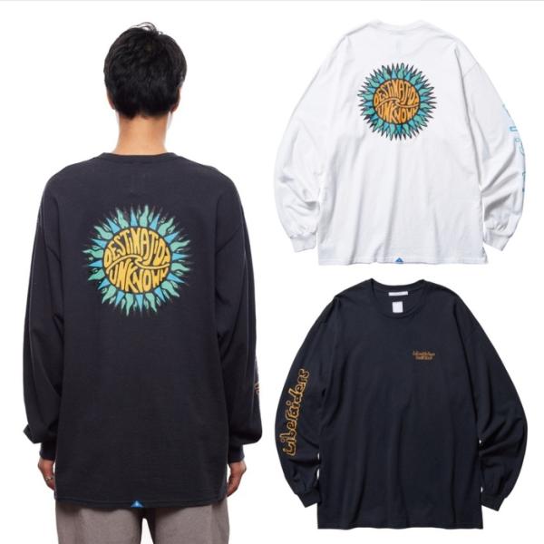 Liberaiders (リベレイダース)6.0oz の天竺を使用した L/S Ｔシャツ。Ｔシャツには全体を起毛させ、色を退色させるフロスト加工を施しており、肌触りが良く ヴィンテージライクな仕上がりになっています。知る人ぞ知るバンドのロゴ...