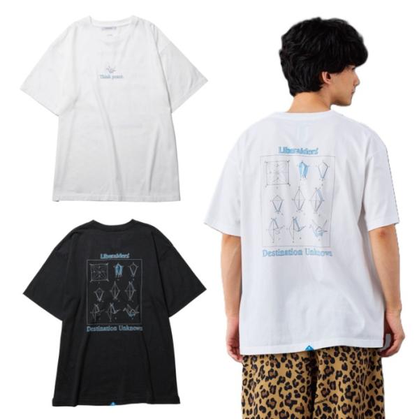 Liberaiders (リベレイダース)6.2ozの天竺を使用したS/S TEE。Ｔシャツには全体を起毛させ、色を退色させるフロスト加工を施しており、肌触りが良くヴィンテージライクな仕上がりになっています。背面には折り鶴を折る手順が手書き...