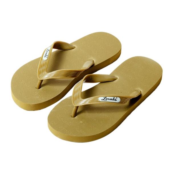 LOCALS (ローカルズ) / アースカラーでデザインされた日本限定のコレクショラインです。ソールは程よく柔らかく、街歩きもしやすいデザインです。ワントーンで構成されたサンダルで、様々なコーディネートに合わせやすいのが特徴です。
