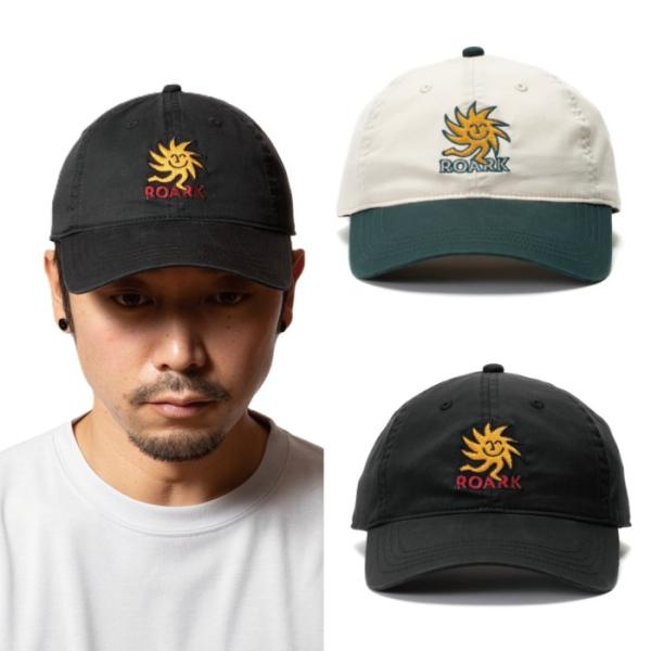 ROARK REVIVAL (ロアーク リバイバル)25SSシーズンの旅の舞台、西オーストラリアにインスパイアされた太陽のモチーフ刺繍がアイコニックな6パネルキャップ。ライトでストレッチ性があるコットンナイロン生地を使用し、褪色防止加工を施...
