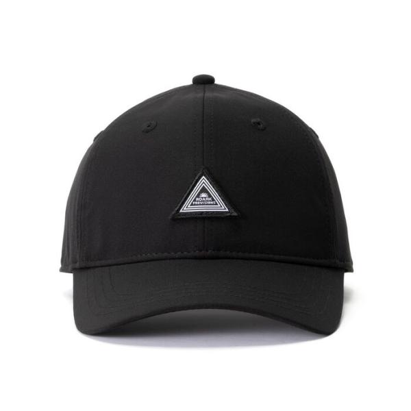 ROARK (ロアーク)環境負荷の低い原料を使用し、ドライな質感で透湿・速乾・耐摩耗・ストレッチ・撥水・耐久性の機能を併せ持つROARK独自開発ファブリック"ROAMFREE FLEX"を採用したキャップ。フロントにあしらった「PROVIS...