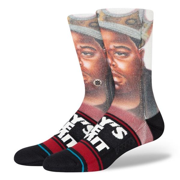 STANCE (スタンス) / ●NOTORIOUS B.I.G（ノトーリアス・B.I.G）コラボレーションモデル ●スタイル:クルー　●素材:ポリブレンド肌触りの良い滑らかな素材と深いヒールポケットが足のラインに心地よくフィットし、踵とつ...