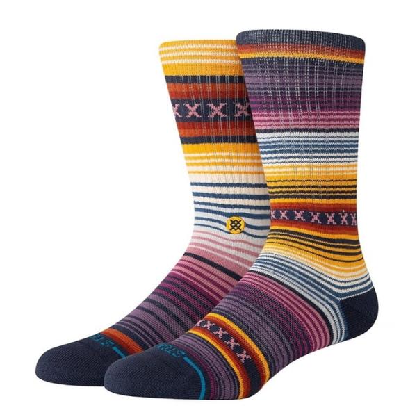 STANCE (スタンス) / ●スタイル:クルー　●素材:コームドコットンブレンド伝統的なデザインパターンをモダンにアレンジしました。伸縮性のあるリブがふくらはぎを包み込み、きつ過ぎずゆるくない極上のフィット感を生み出します。トラブルの多...