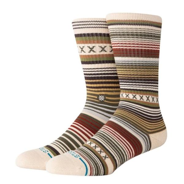 STANCE (スタンス) / ●スタイル:クルー　●素材:コームドコットンブレンド伝統的なデザインパターンをモダンにアレンジしました。伸縮性のあるリブがふくらはぎを包み込み、きつ過ぎずゆるくない極上のフィット感を生み出します。トラブルの多...