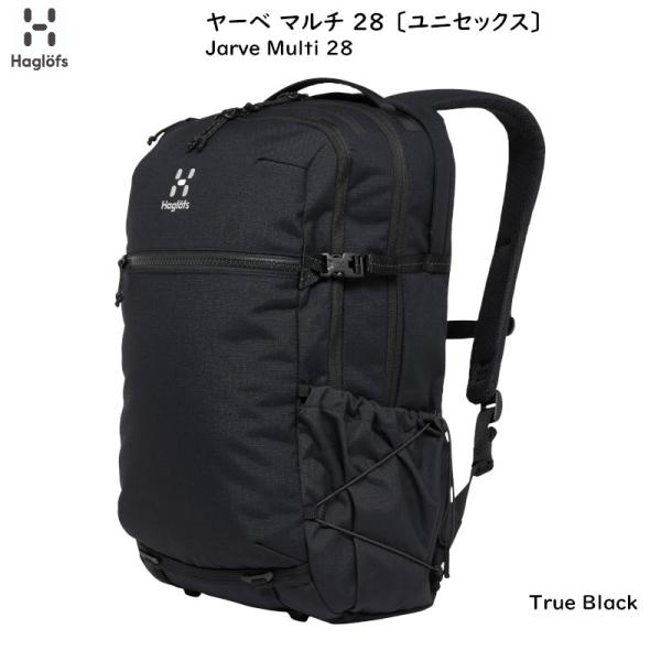 商品名：Jarve Multi 28品番：606955カラー：True Black移動をスムーズにするマルチコンパートメントデイパック。アウトドアや日常使いにおすすめです。アウトドア用品や日常の必需品を整理整頓しながら、持ち運びが快適。メイ...