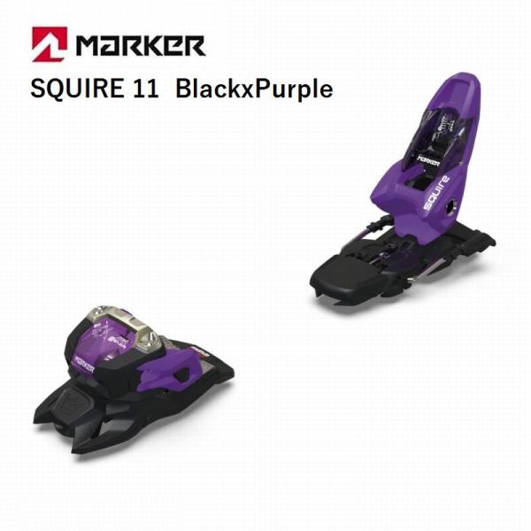メーカー名：MARKER商品名：SQUIRE 11品番：7424X1MVカラー：BLACK x PURPLESquire-11は先進的なルックスを持ち、やる気十分のフリーライドやフリースタイルの軽量ルーキーのために特別にデザインされました。...