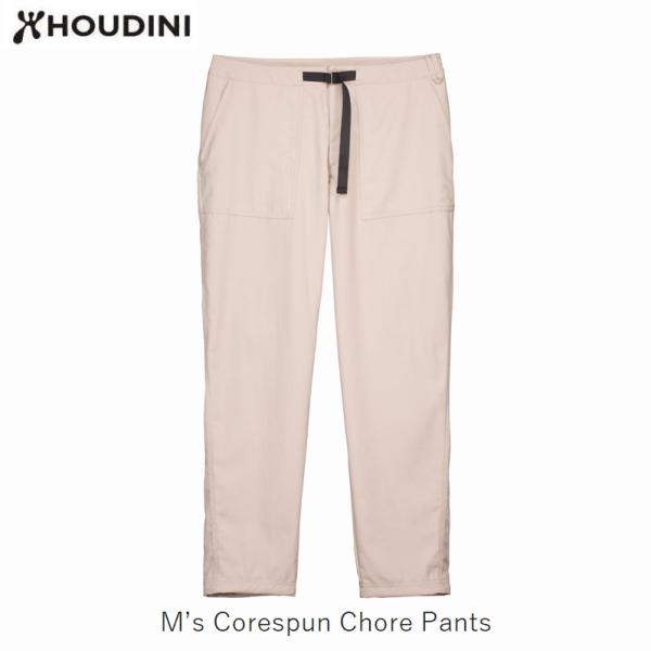 メーカー名：HOUDINI　フーディニ商品名：Ms Corespun Chore Pants 　メンズ コアスパン ショア パンツ品番：860042カラー：148 Sandstormボルダリングやアウトドアアクティビティで一年中使える、軽く...