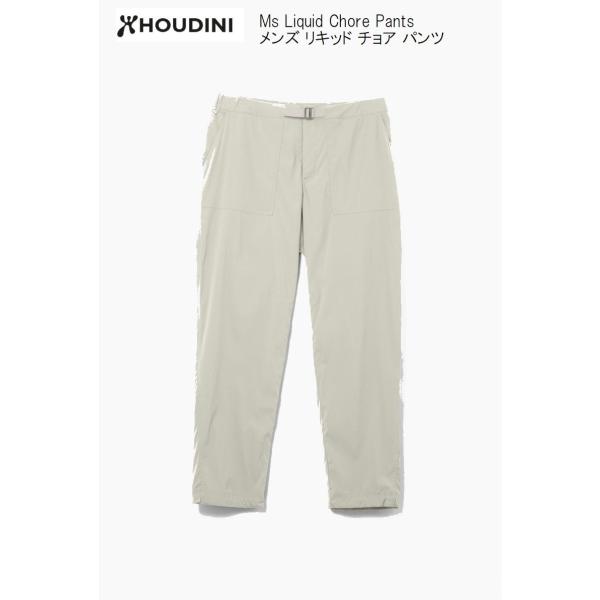 メーカー名：HOUDINI商品名：Ms Liquid Chore Pants　メンズ リキッド チョア パンツ品番：860061-191カラー： 191 Foggy mountainMATERIALLiquid Rock? 93% recy...