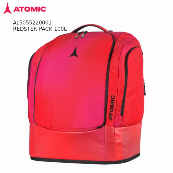 メーカー名：ATOMIC商品名：REDSTER PACK 100L Red Tension品番：AL5055220カラー：Redレッドスター・パック100Lは、アトミックのアスリートたちが山で使用するギアバッグです。持ち運びしやすく、丈夫で...