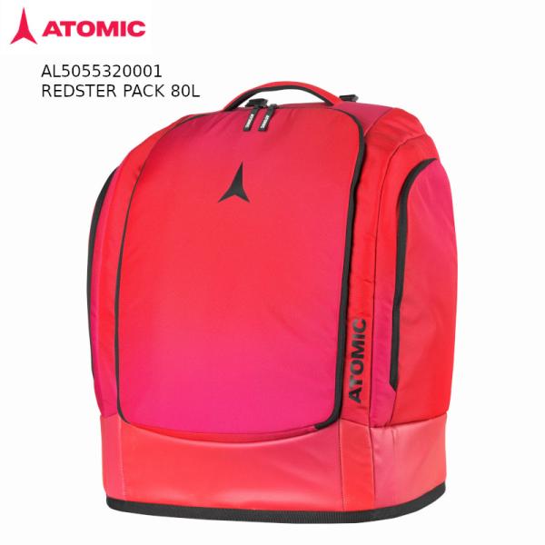 メーカー名：ATOMIC商品名：REDSTER PACK 80L Red Tension品番：AL5055320カラー：Red新しいアトミック・レッドスター・パック80Lは、丈夫で持ち運びが簡単なギアバッグです。Weight (g) : 1...