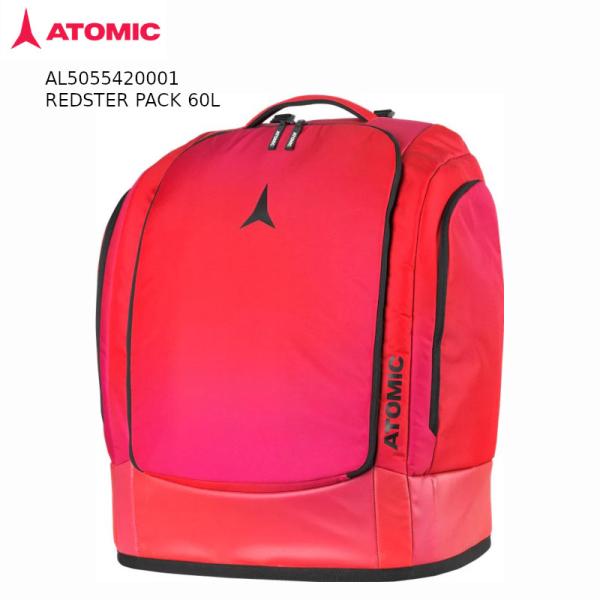 メーカー名：ATOMIC商品名：REDSTER PACK 60L Red Tension品番：AL5055420カラー：Redアトミック・レッドスター・パック60Lは、若いアスリートたちが日々のスキーで使用する機材パックです。水や汚れに強く...