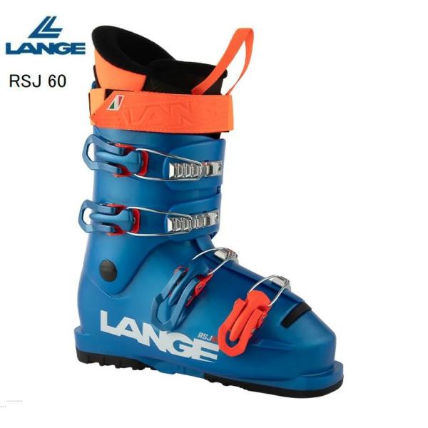 メーカー名：LANGE商品名：RSJ 60品番：LBN5140カラー：Vibrant Blueジュニア レーサーやオールマウンテン スキーヤー向けの簡単に曲げられるブーツである RSJ 60 は、12 歳以下のスキーヤーに快適さとパフォーマ...