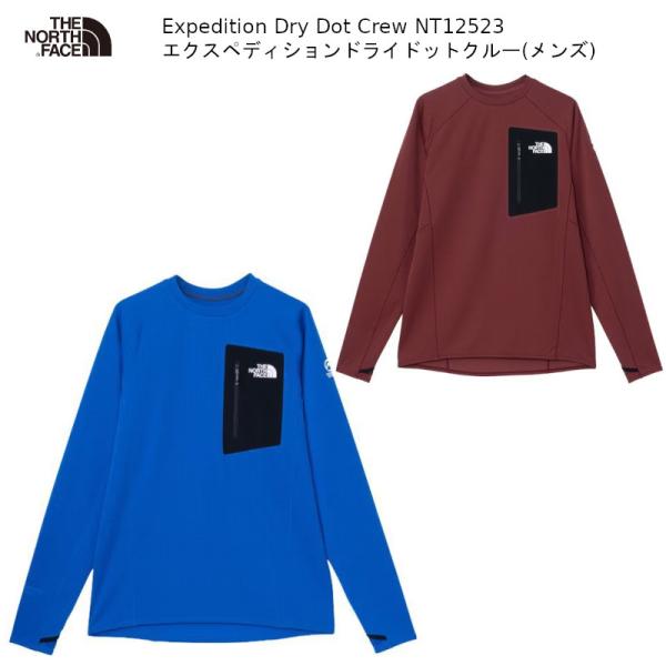 メーカー名：THE NORTH FACE商品名：Expedition Dry Dot Crew品番：NT12523カラー：スカイダイバー、スマック行動時間や運動量が多い遠征、気温や天候変化が激しい高所での着用を想定したテクニカルベースレイヤ...