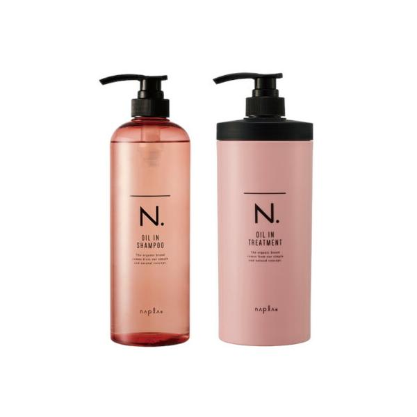 ナプラ エヌドット オイルイン シャンプー 750ml + オイルイン トリートメント 650g セット ヘアケア N.  Nドット napla amugis-official_n-oils750oilst650