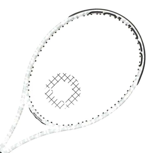 SPECフェイスサイズ：98平方インチウェイト：平均290gバランス：平均325mmレングス：27インチフレーム厚：21.7mmストリングパターン：16×19推奨テンション：45-50ポンド素材：40T Carbon／Graphite名称：...