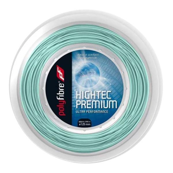 SPECカラー：ブルーゲージ：1.15mm、1.20mm、1.25mm、1.30mmレングス：200M素材/構造：ポリエステル原産国/製造国：ドイツ仕様・特徴：ハイテックプレミアムは優れた打球感、弾力性、そして耐久性を誇ります。熱処理コーテ...