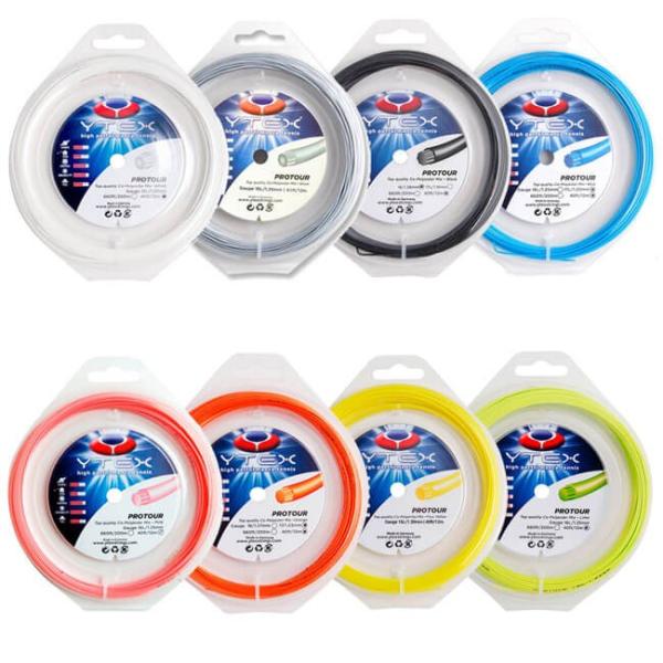 SPECゲージ：1.18mm/1.20mm/1.23mm/1.25mm/1.27mm/1.28mm/1.30mmカラー：ホワイト、シルバー、ブラック、ブルー、ピンク、オレンジ、フルオイエロー、ライムレングス：12M素材：CO-ポリエステル＋...