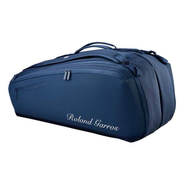 SPECカラー：ネイビーサイズ：約72×36×34cmウェイト：約1720g素材：再生ポリエステル、ポリウレタン名称：WILSON ROLAND GARROS 2026 SESSIONSOIRE 9PK原産国/製造国：中国仕様・特徴：202...