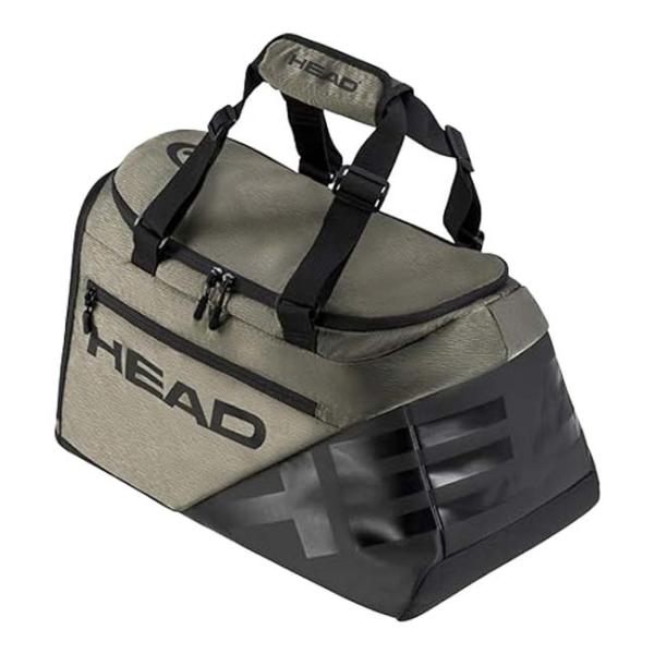 SPECカラー：タイム×ブラック(TYBK)サイズ：約55×28×28.5cm容量：約48L素材：ポリエステル, ポリウレタン名称：HEAD PRO X Court Bag 48L原産国/製造国：中国仕様・特徴：試合や練習に必要なギアをたっ...