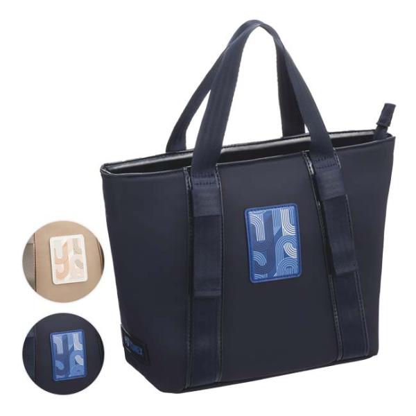 SPECカラー：ベージュ(147)、ミッドナイト(170)サイズ：約W32×D12×H21cm素材：ナイロン、ポリウレタン原産国：ベトナム仕様：こまごまとしたものを収納できるミニトート。ちょっとしたお出かけにも最適です。・メインコンパートメ...